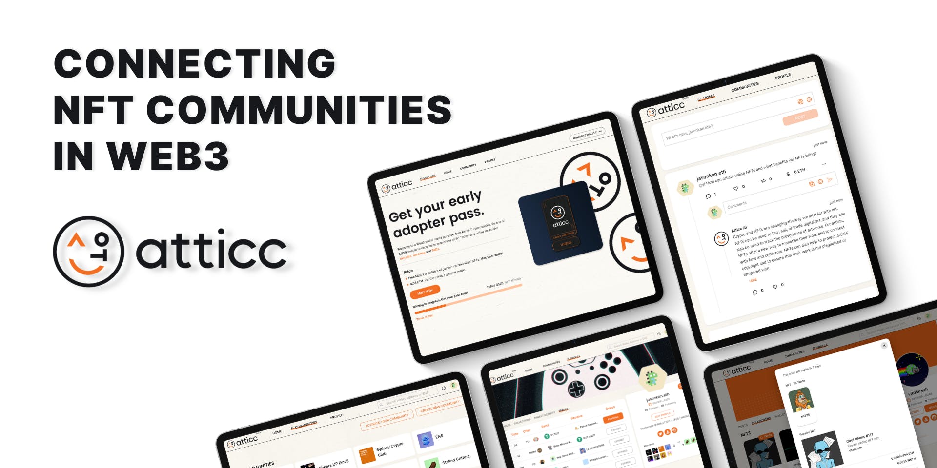Introducing Atticc Beta — atticc.xyz 🟧🟠🔶