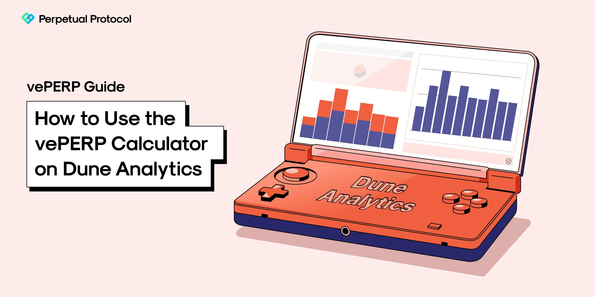 How to Use the vePERP Calculator on Dune Analytics — Perpetual Protocol 🥨